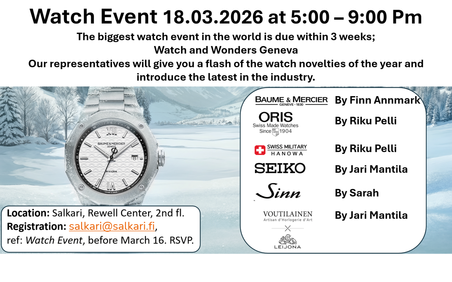 18.3.2026 Watch Show Wasa - Energy Week